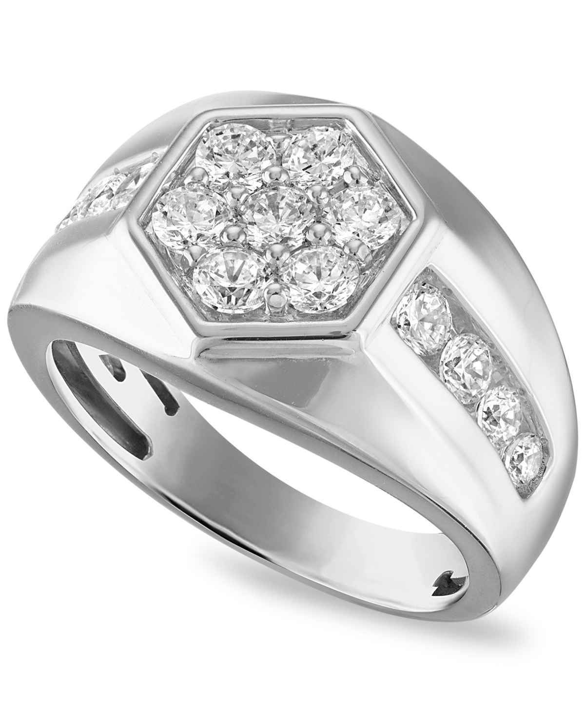 Click here for Esquire Mens Jewelry Lab-Grown Diamond (1-1/2 ct.... prices