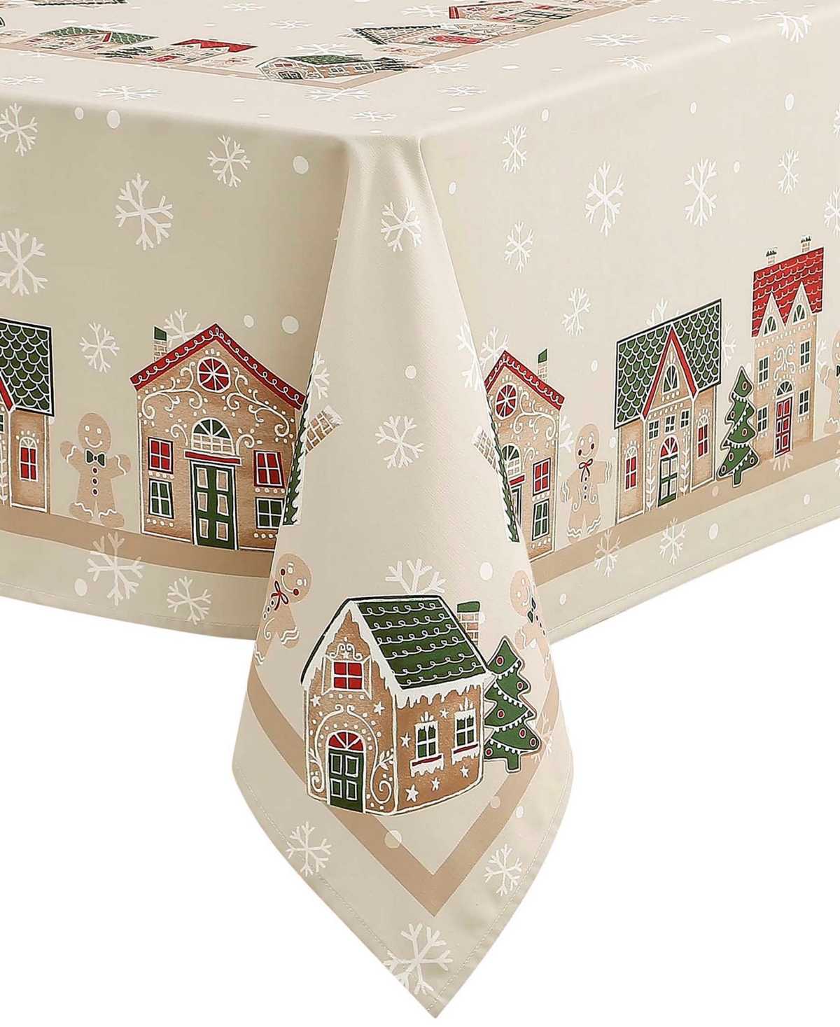 Click here for Avanti Gingerbread Village Tablecloth 60 x 84 - Mu... prices