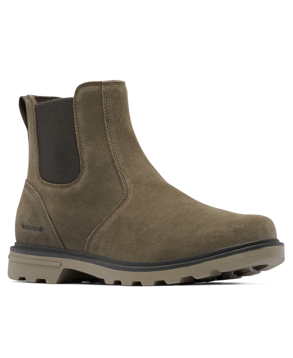 Click here for Sorel Mens Carson Waterproof Suede Chelsea Boot -... prices