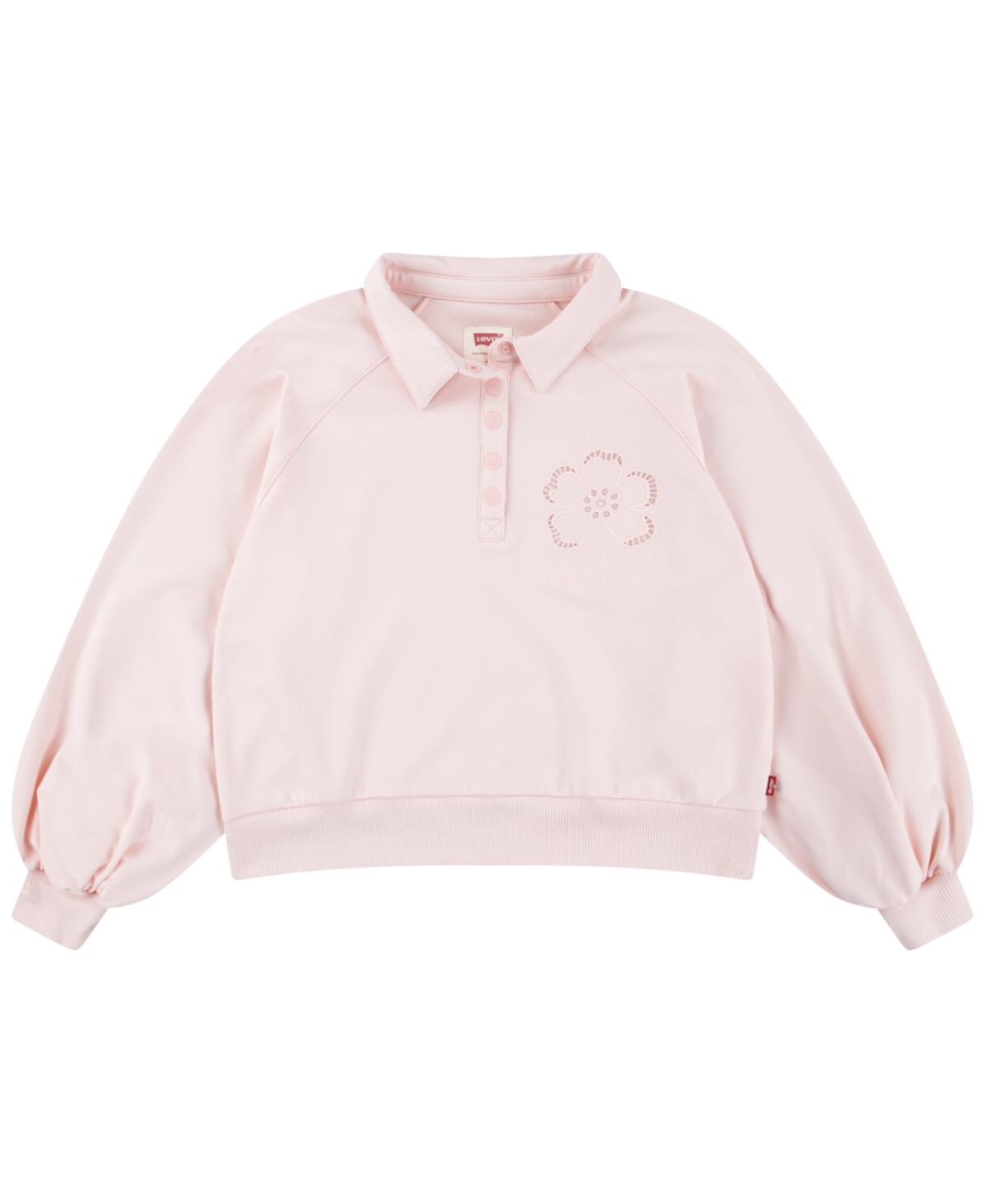 Click here for Levis Girls 7-16 Voluminous Long-Sleeve Shirt Coll... prices