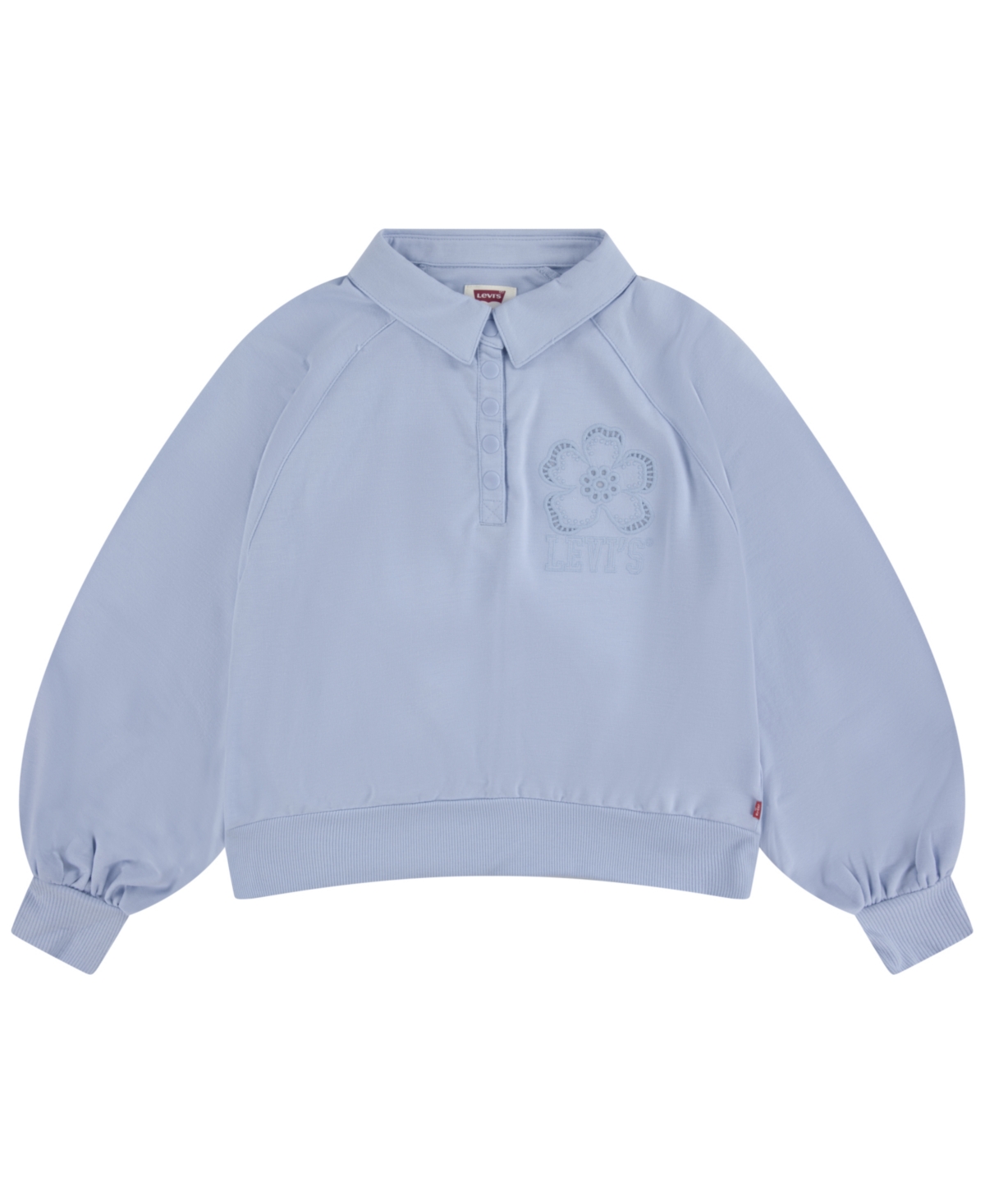 Click here for Levis Girls 7-16 Voluminous Long-Sleeve Shirt Coll... prices