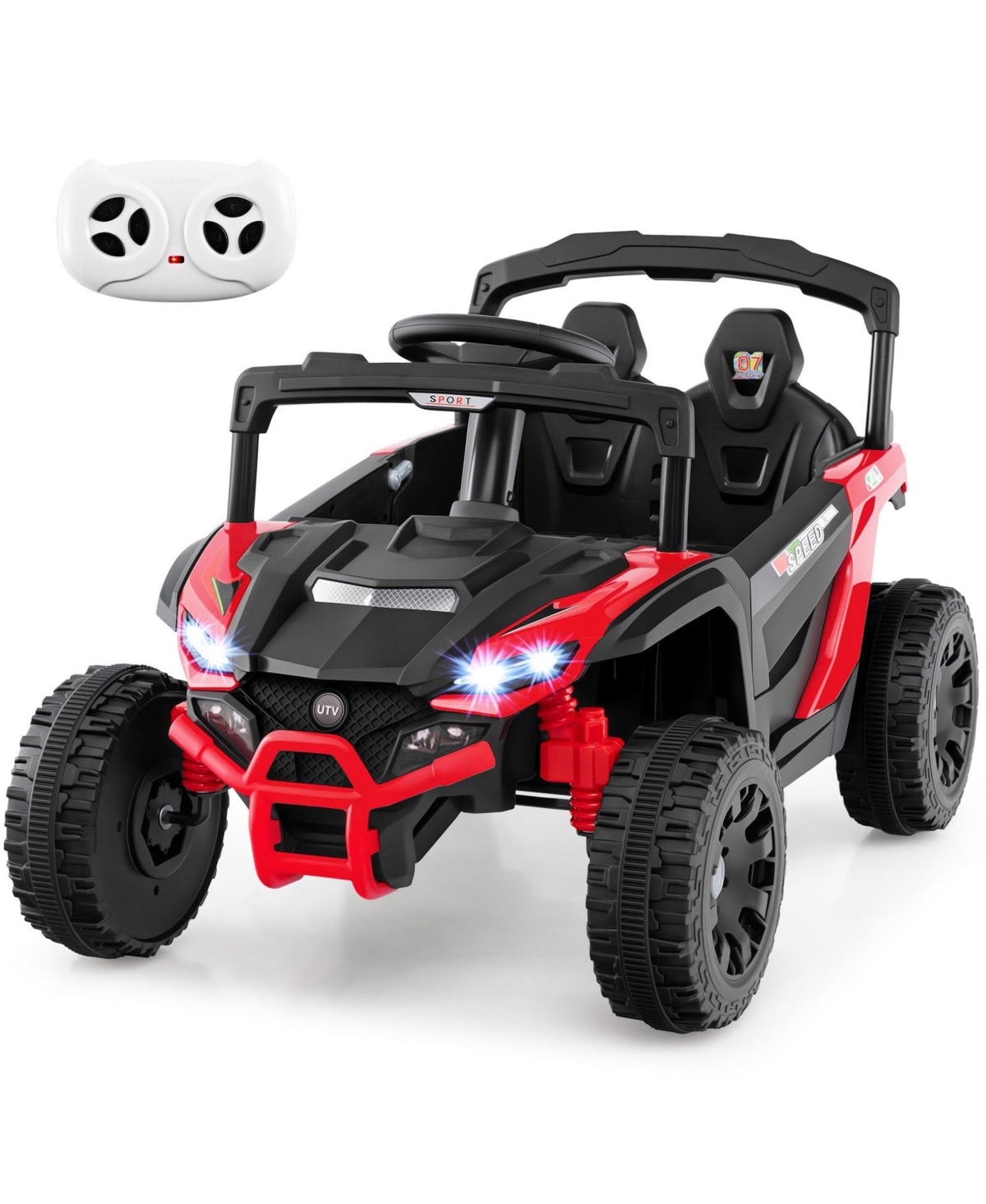 Click here for Mecale 12V Kids Ride-On Car Utv Electric Vehicle -... prices