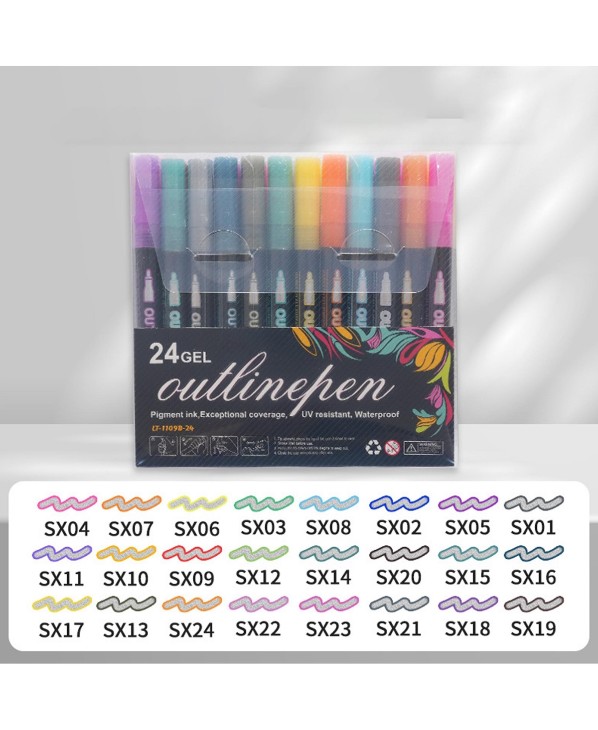 Click here for Htutwoo 24 Colors Marker Pen for Highlight  Double... prices