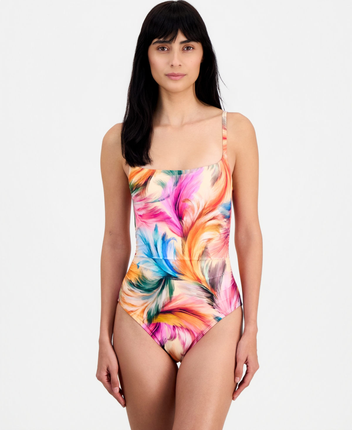 Click here for La Blanca Womens Scoop Neck One-Piece Swimsuit - M... prices