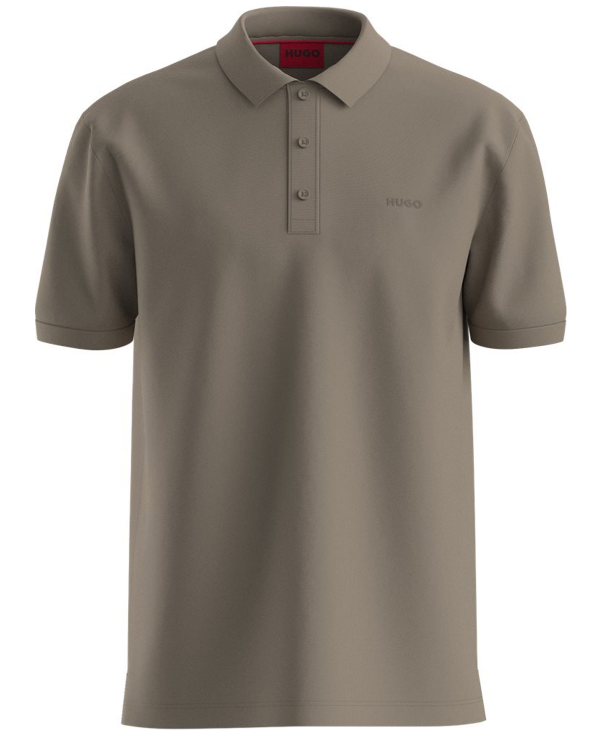 Click here for Hugo Boss Mens Half Button Placket Polo Shirt - Ta... prices