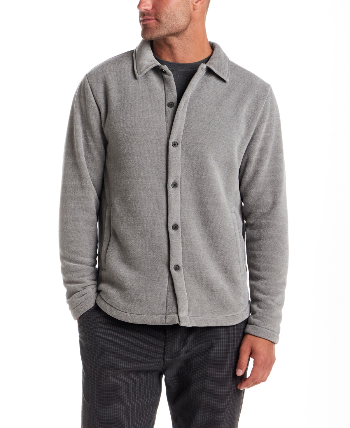 Click here for Vintage & Black Mens Brushed Corded Button Front S... prices