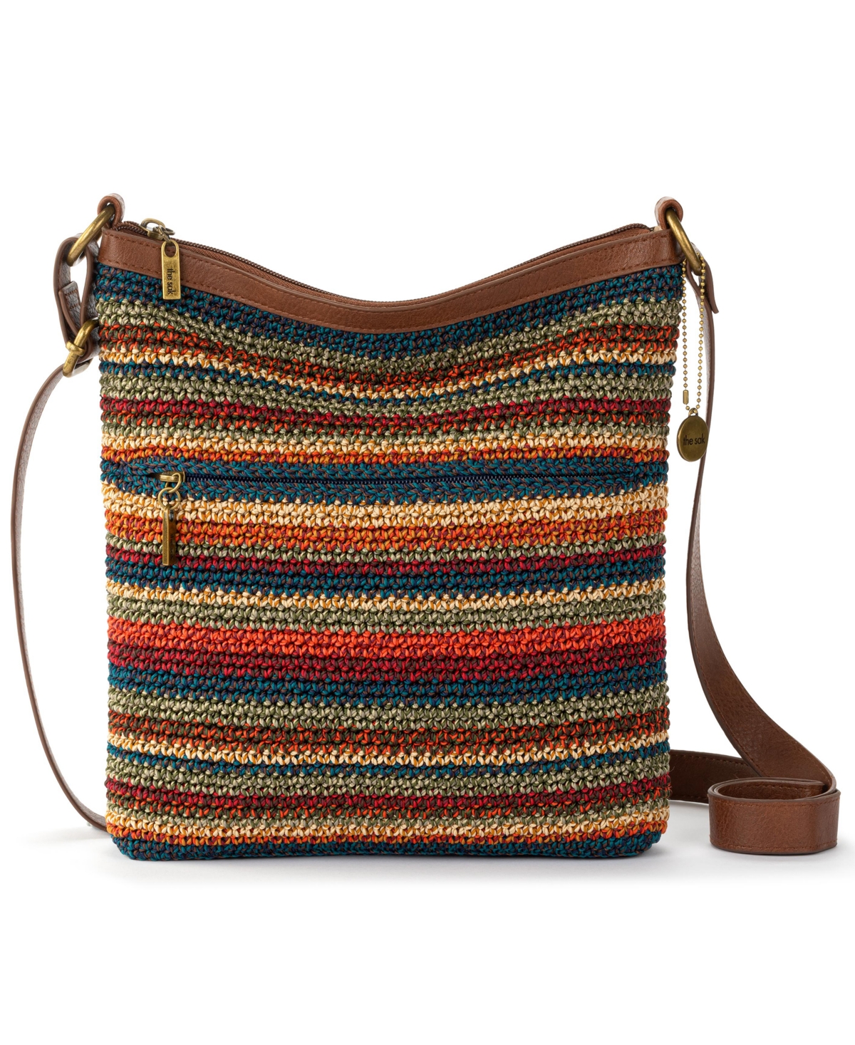 Click here for The Sak Womens Lucia Crochet Medium Crossbody Bag... prices