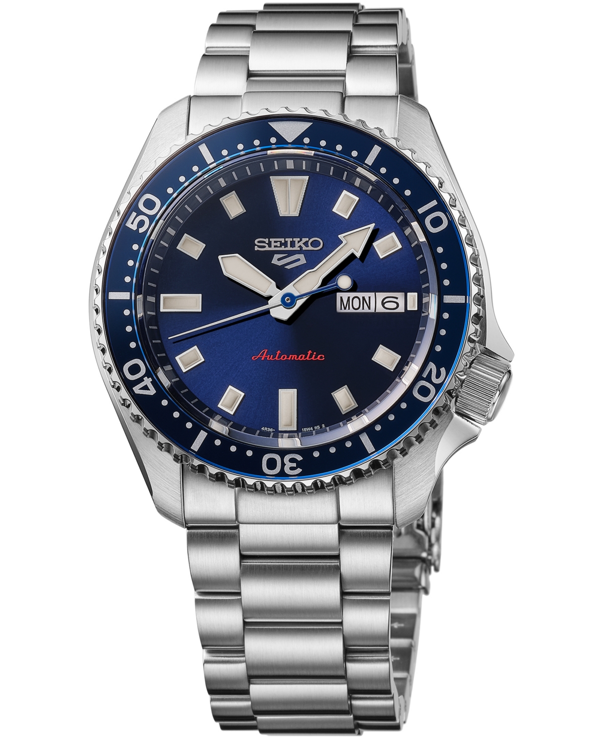 Click here for Seiko Mens 5 Sports Silver Stainless Steel Bracele... prices