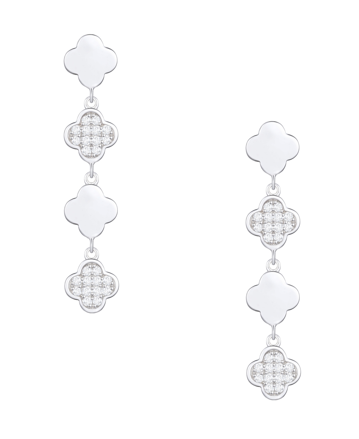Click here for Macys Diamond Drop Earrings (1/4 ct. t.w.) in Ster... prices