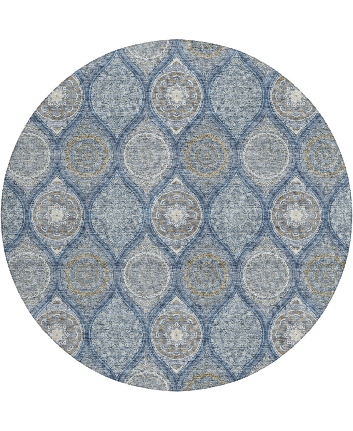 Click here for Dalyn Solace SL1 8x8 Round Area Rug - Navy prices