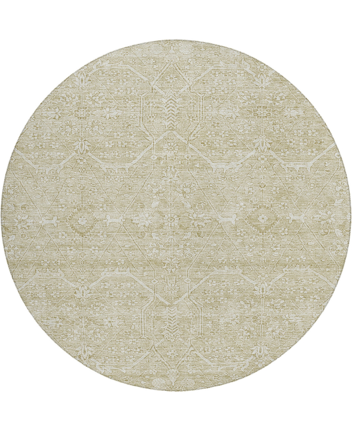 Click here for Dalyn Solace SL12 8x8 Round Area Rug - Beige prices