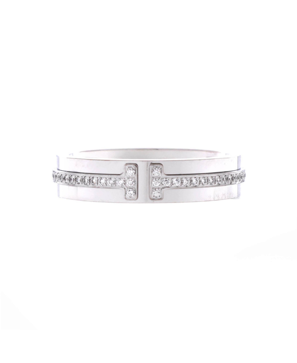 Click here for Pre-Owned Tiffany & Co T Two Ring - 18k white gold prices
