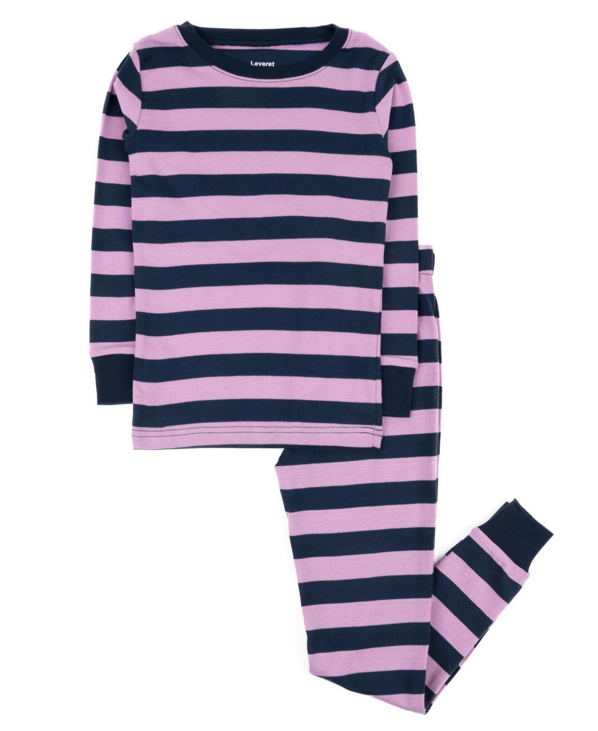 Click here for Leveret Kids Two Piece Cotton Striped Holiday Paja... prices