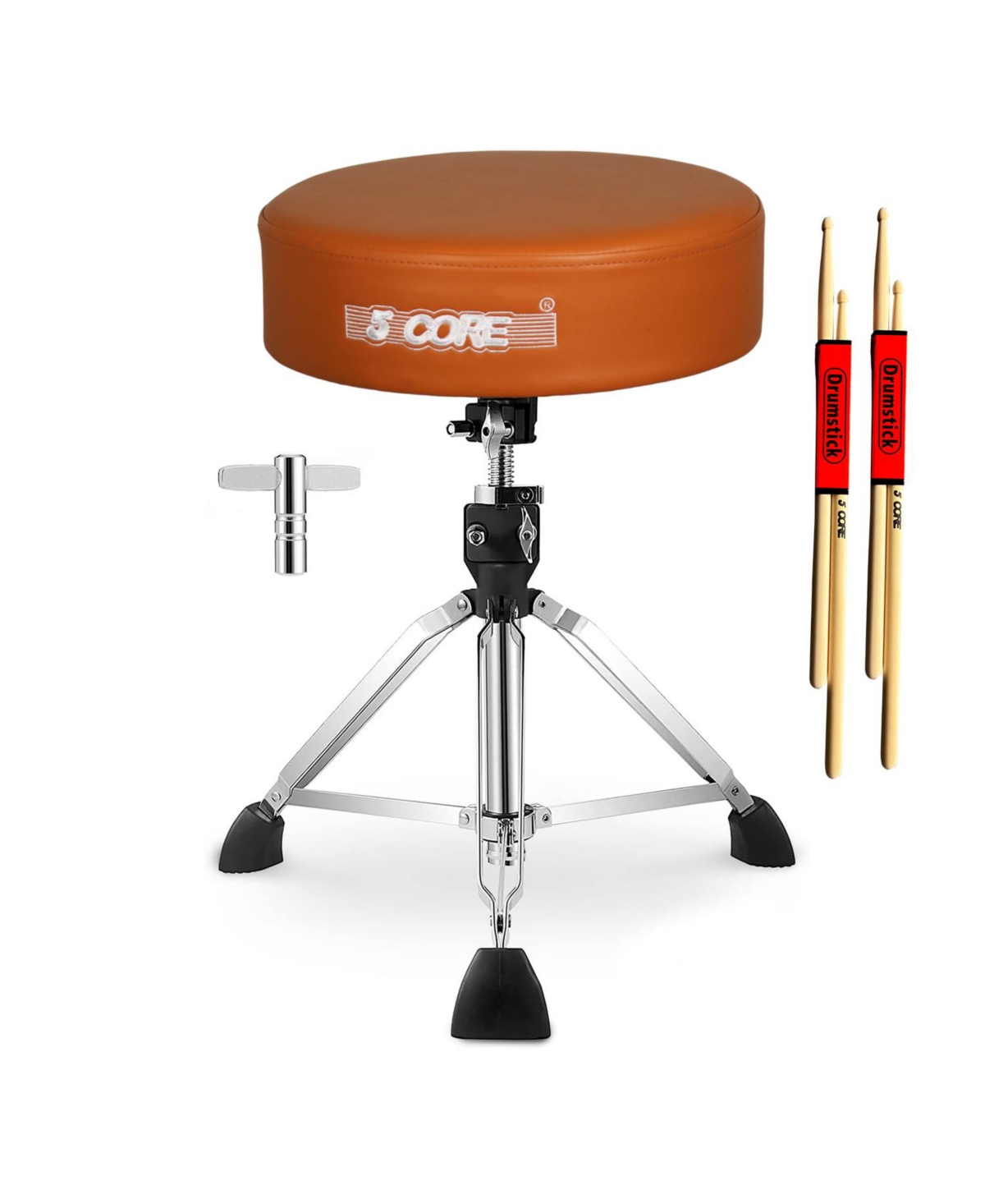 Click here for 5 Core Drum Throne 4 Thick Padded Guitar Stool 441... prices
