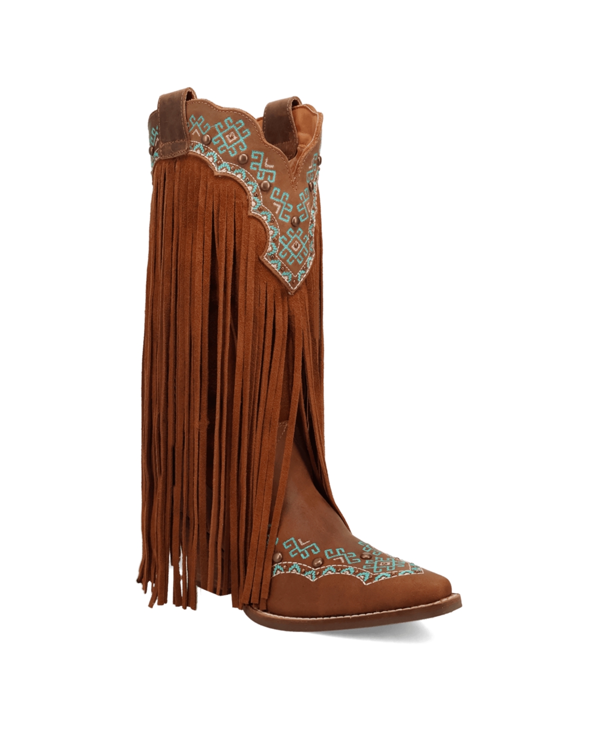 Click here for Dingo Womens Tequila Sunrise Suede Boot - Brown prices