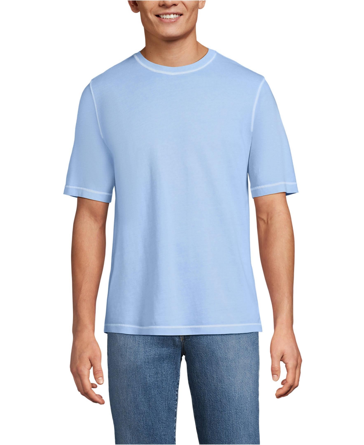 Click here for Lands End Big & Tall Short Sleeve Sun Faded Super... prices