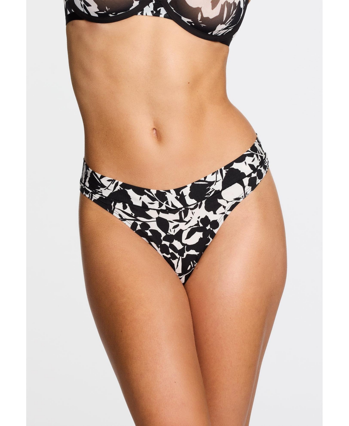 Click here for Cuup Womens The Thong - Mesh - Graphic floral prices
