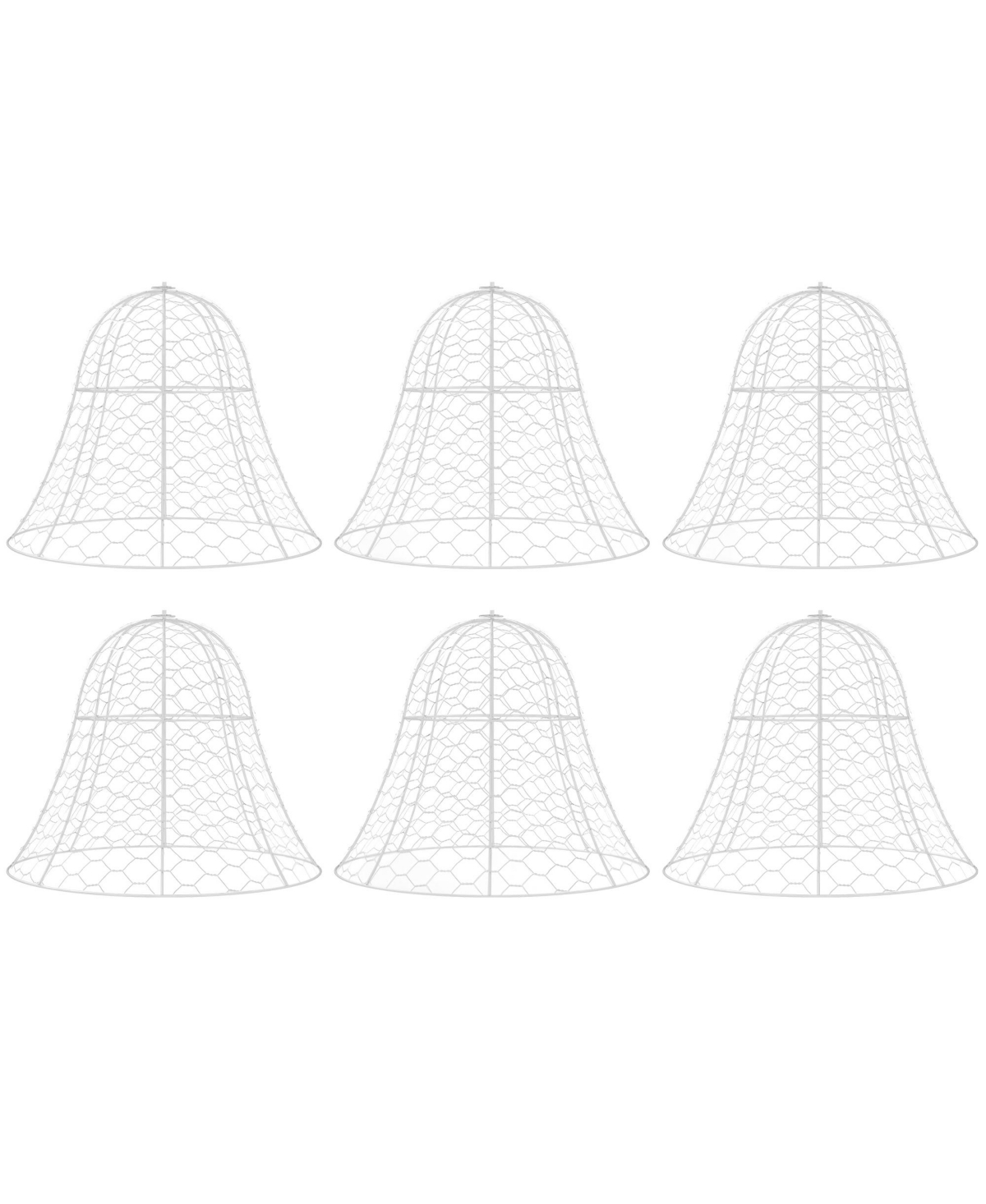 Click here for Outsunny 6 Pack Garden Chicken Wire Cloche  Animal... prices
