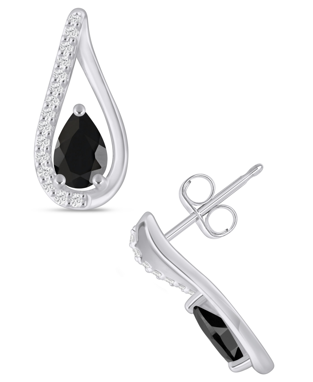 Click here for Macys Gemstone and Diamond Earrings (1/6 ct. t.w.)... prices