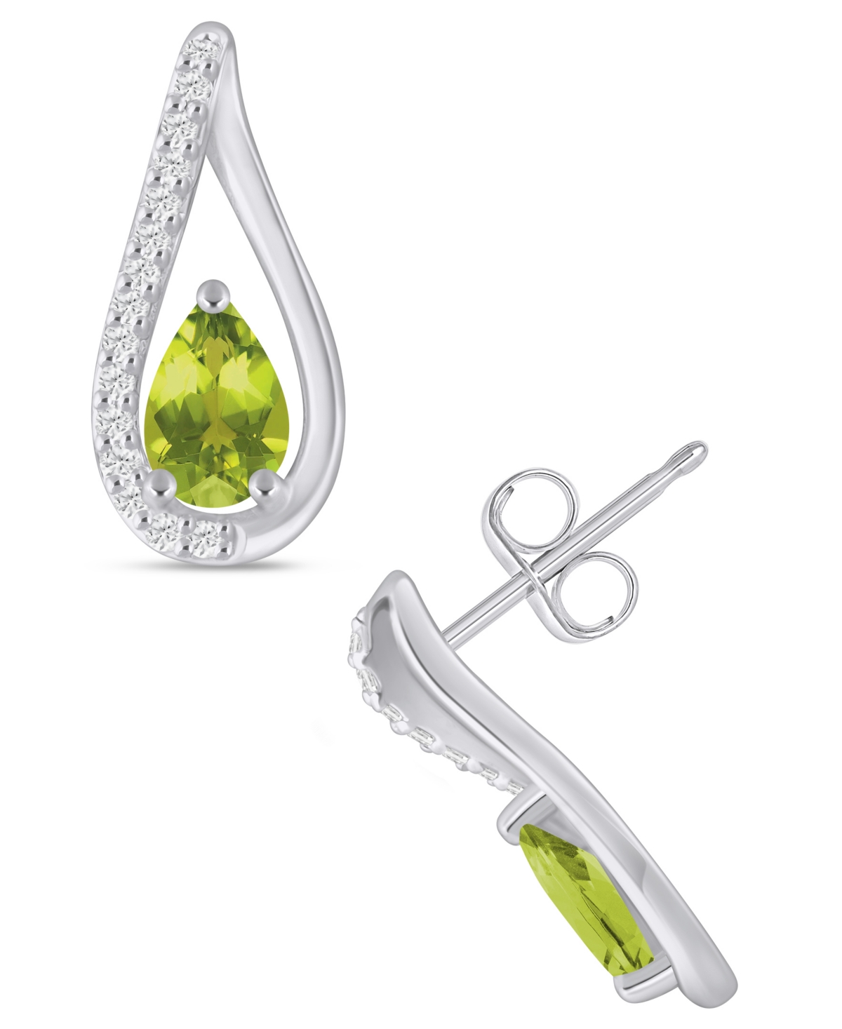 Click here for Macys Gemstone and Diamond Earrings (1/6 ct. t.w.)... prices