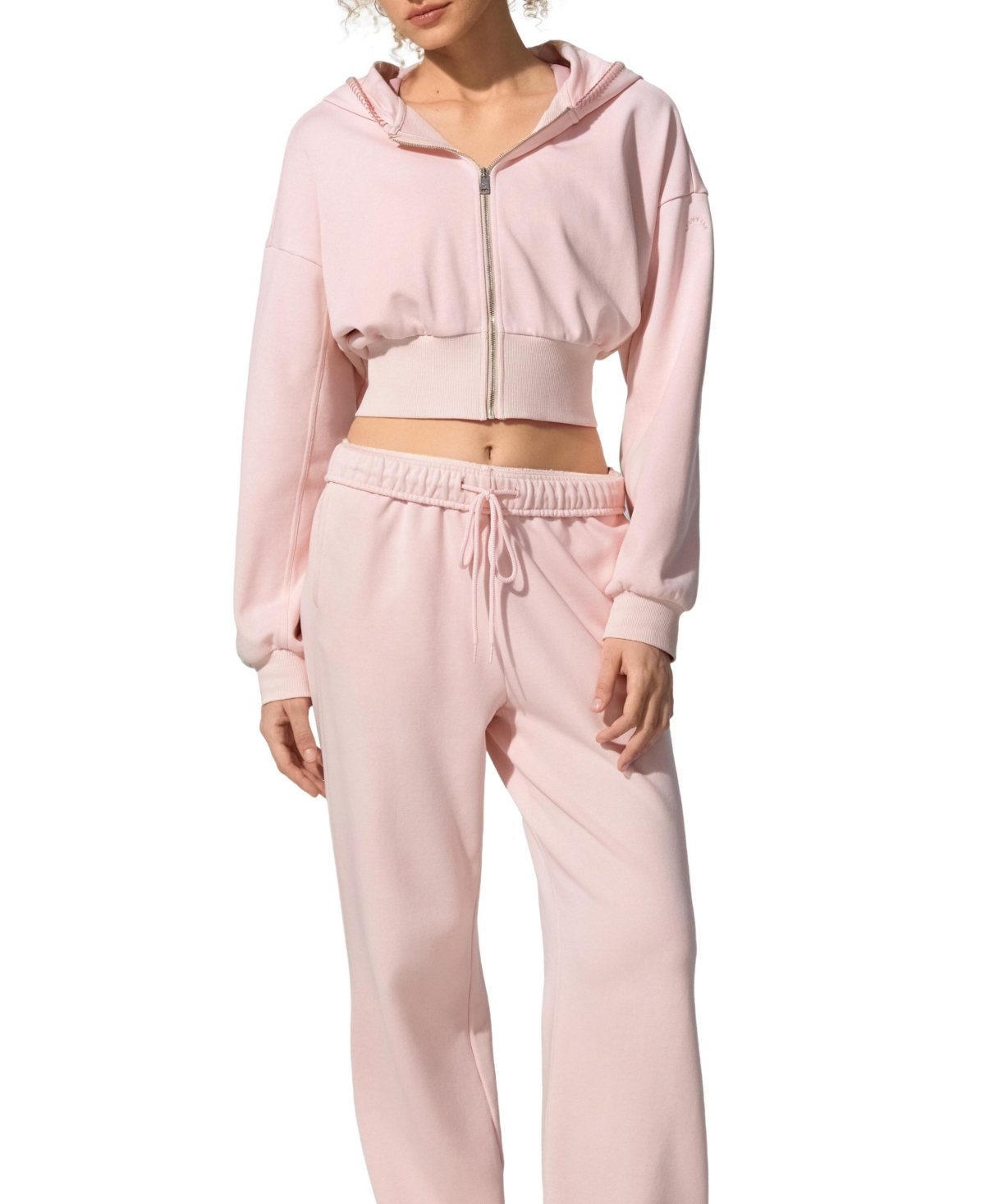 Click here for Lilysilk Womens Seamflow Drift Zip-Up - Blush-pink prices