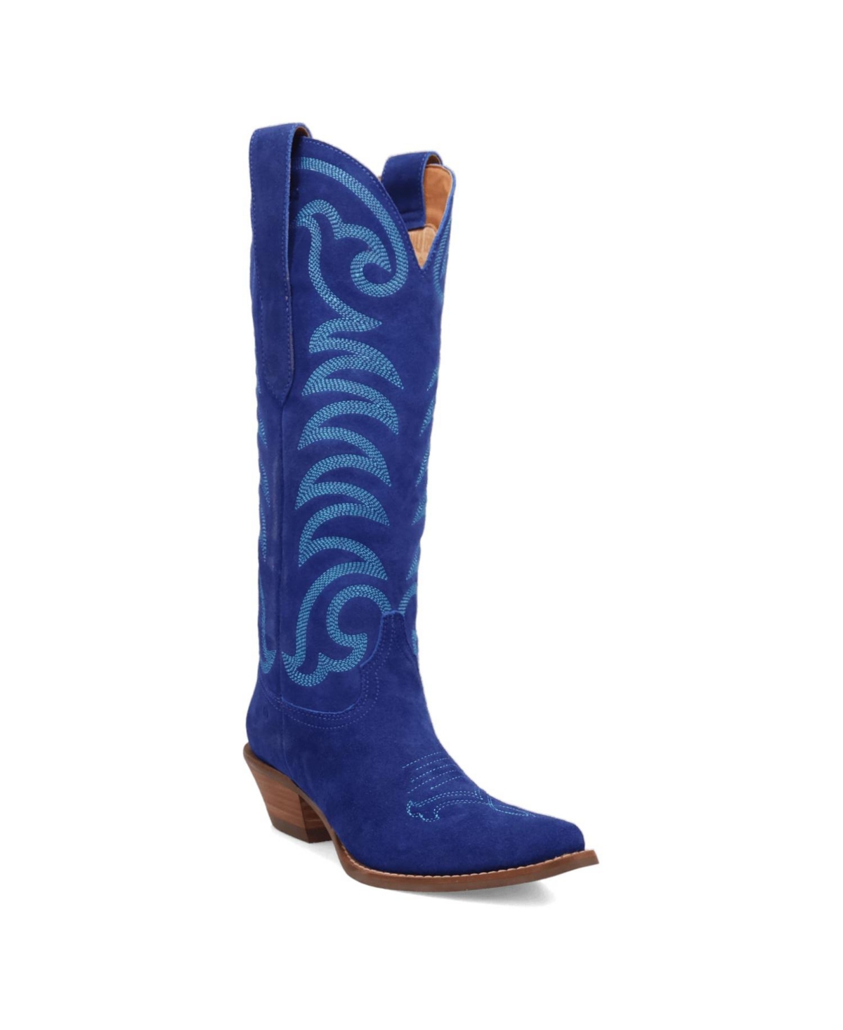 Click here for Dingo Womens Movin On Leather Boot - Blue prices