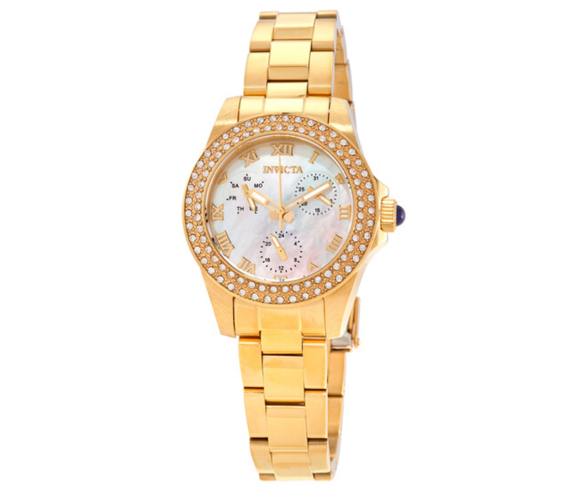 Click here for Invicta Womens 28481 Angel Quartz Chronograph Whit... prices