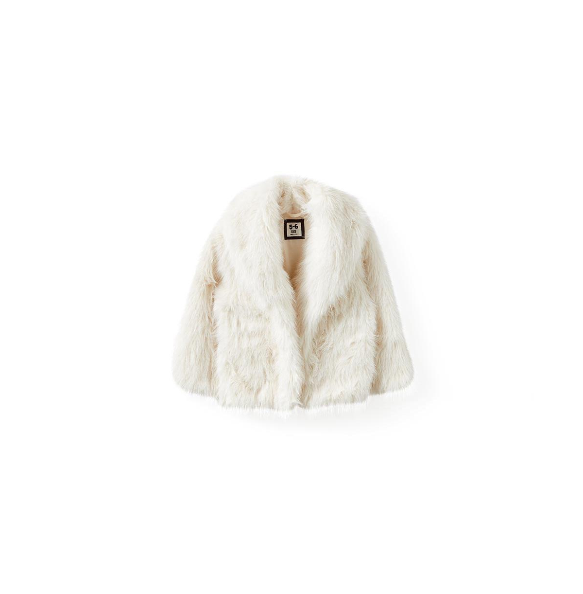 Click here for Cotton On Girls Little/Big Zoe Faux Fur Jacket - V... prices
