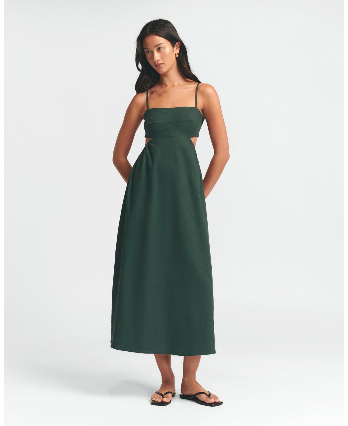 Click here for St Mrlo Womens Preston Dress - Forest green prices