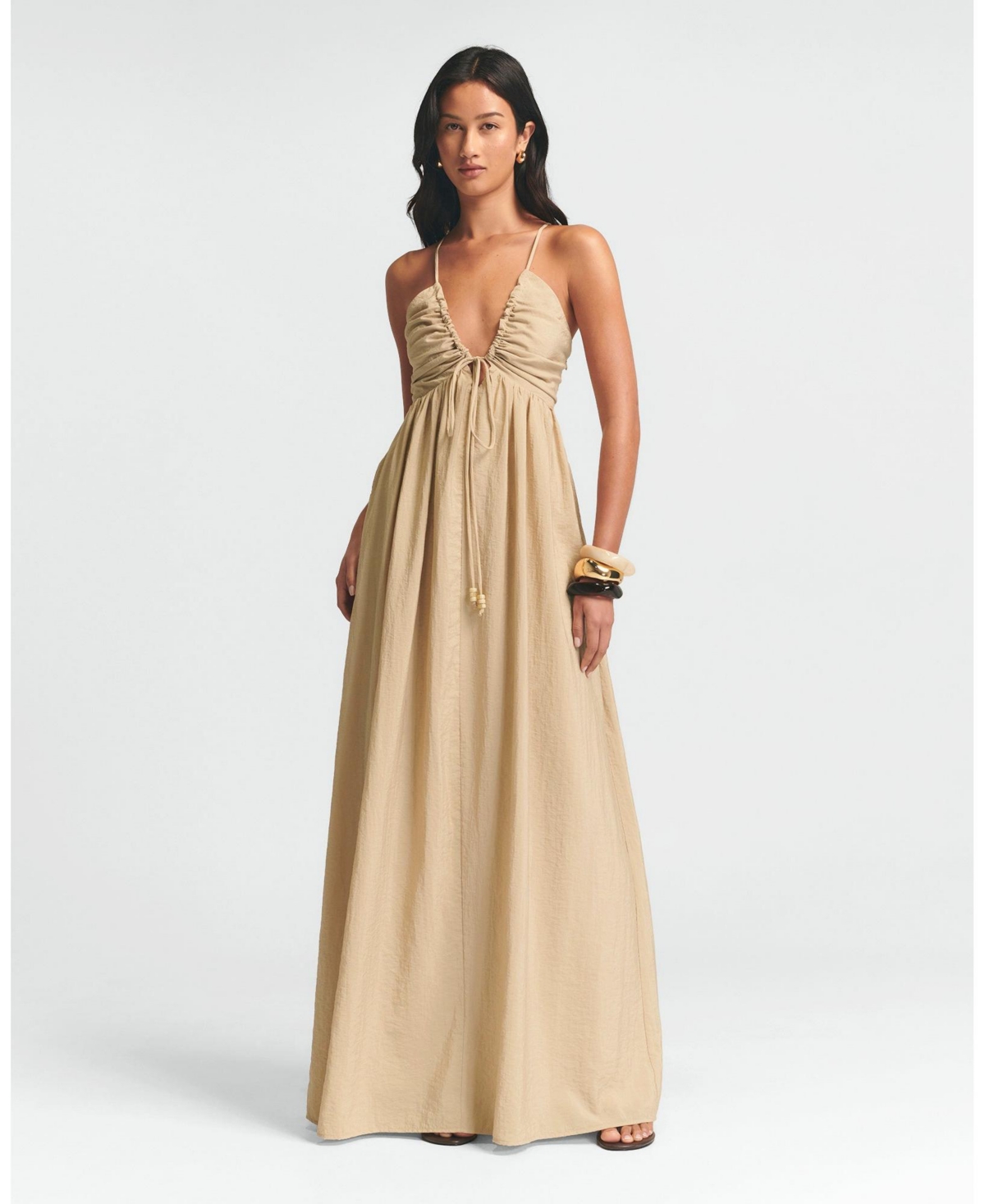 Click here for St Mrlo Womens Jacci Maxi Dress - Wheat prices