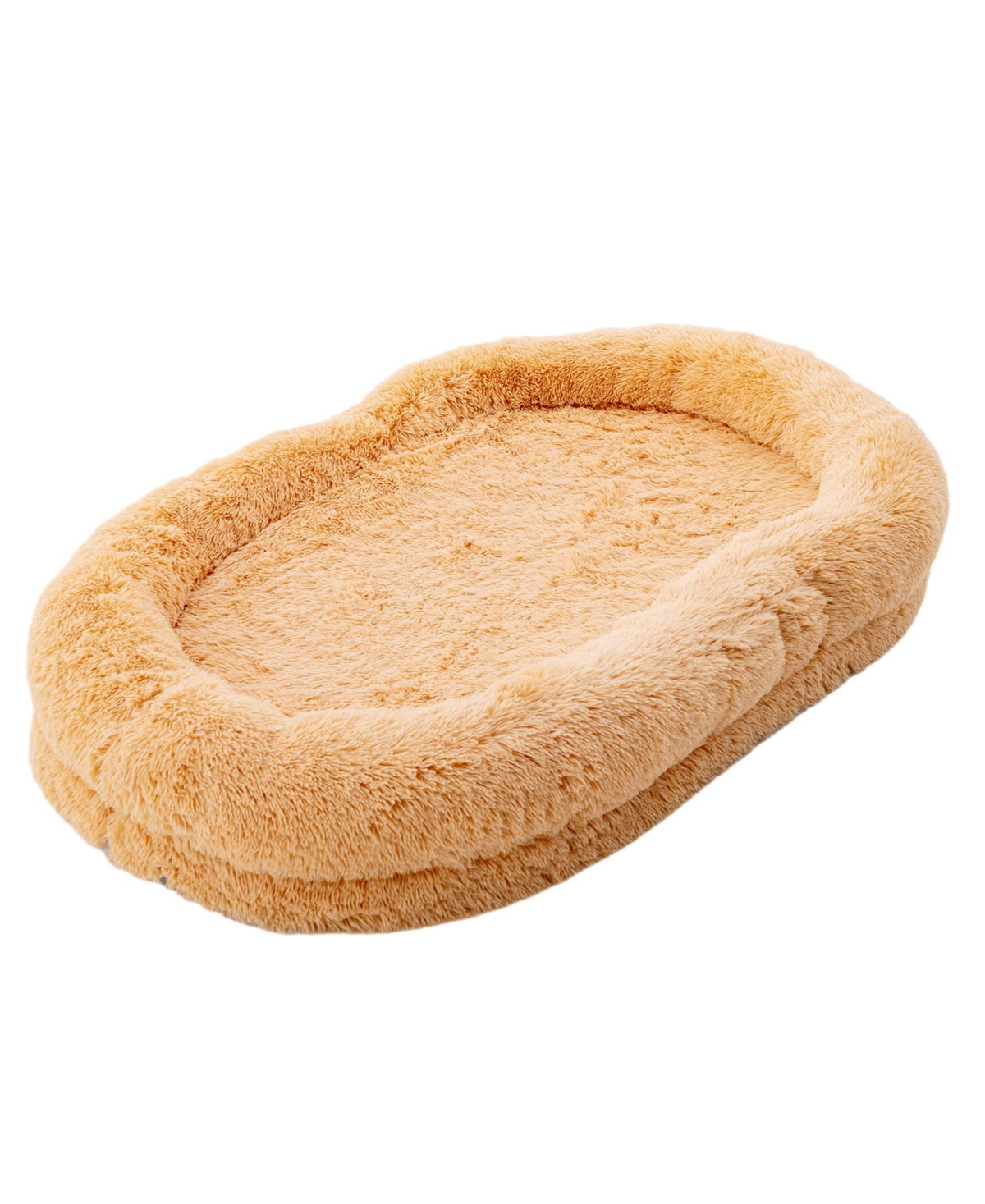 Click here for Sugift Washable Fluffy Human Dog Bed with Soft Bla... prices
