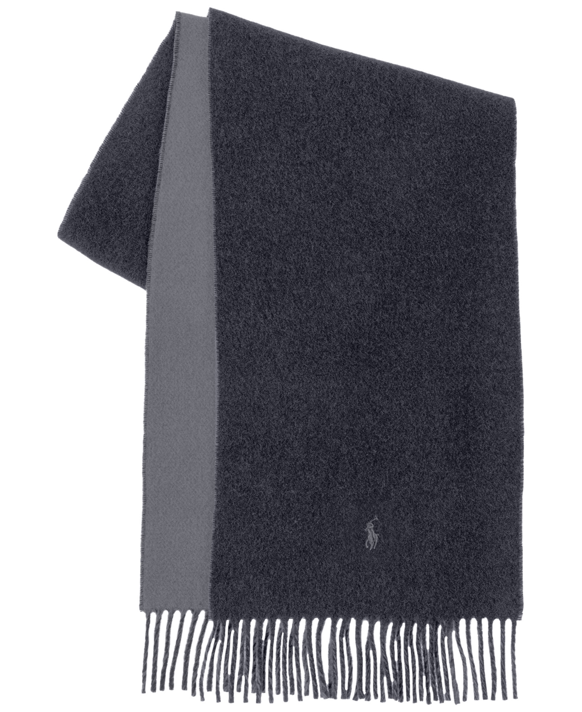 Click here for Polo Ralph Lauren Mens Reversible Wool Scarf - Dar... prices