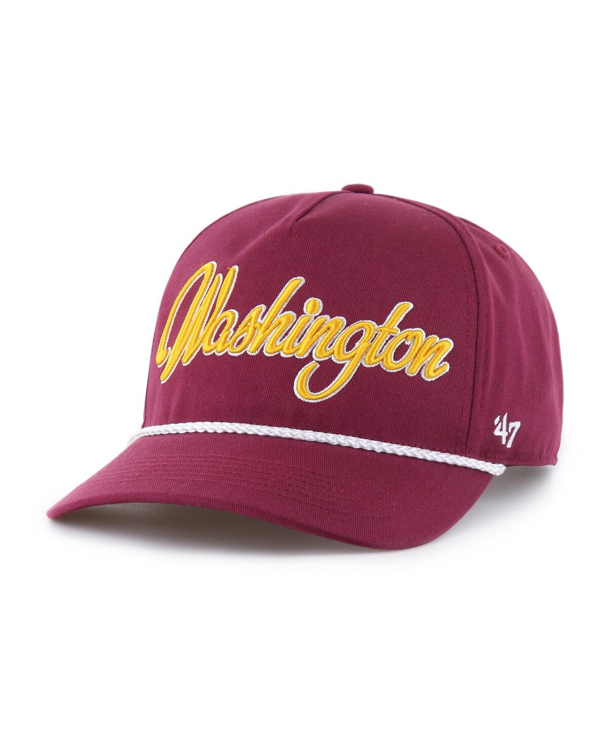 Click here for 47 Brand Mens Burgundy Washington Commanders Overh... prices