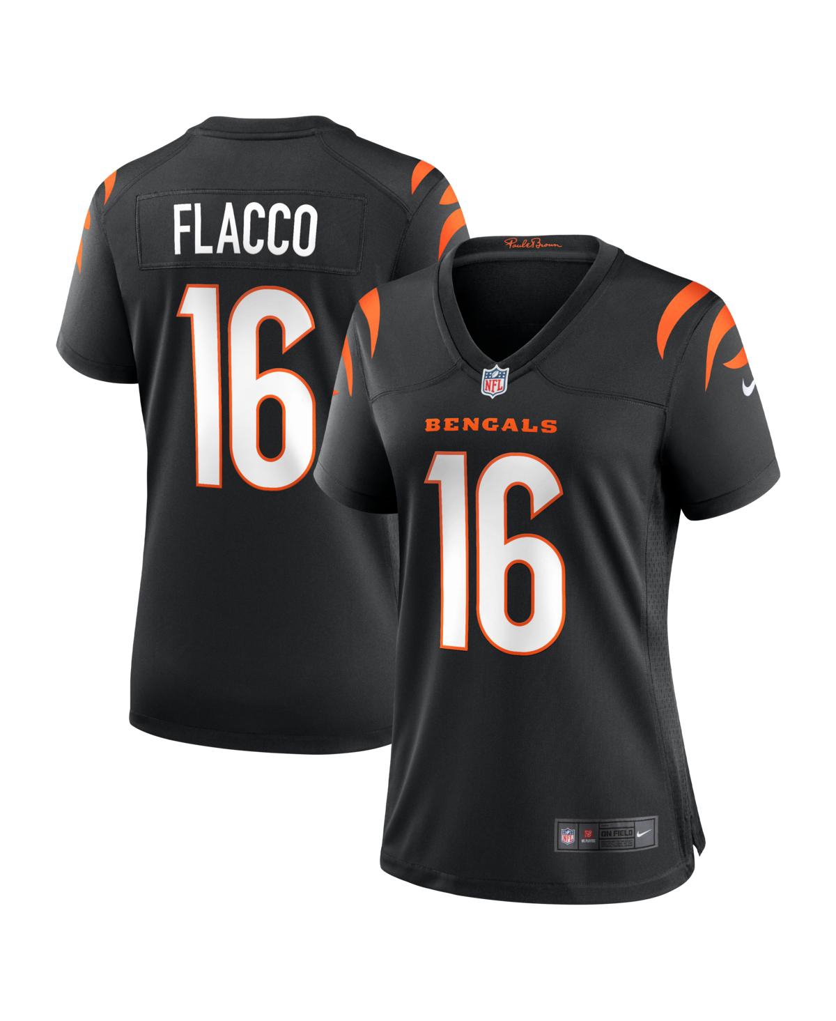 Click here for Nike Womens Joe Flacco Black Cincinnati Bengals Te... prices
