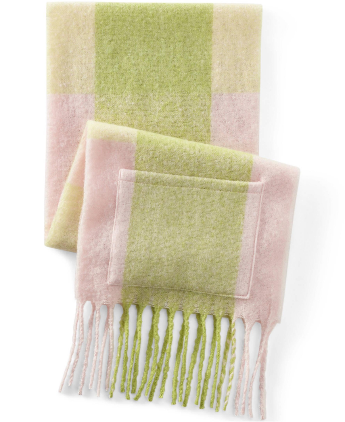 Click here for Lands End Womens Brushed Blanket Fringe Scarf - So... prices
