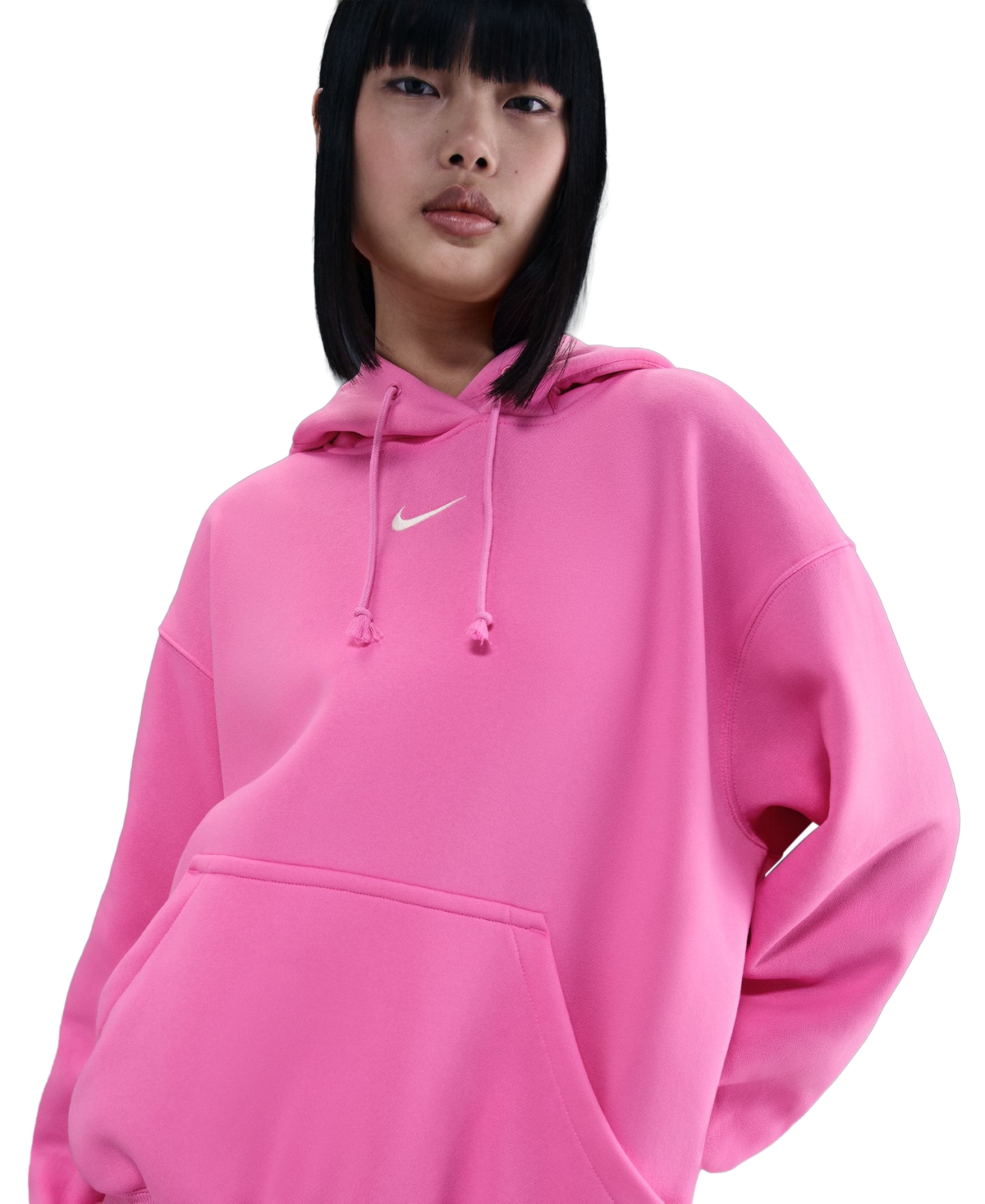 Click here for Nike Womens Sportswear Phoenix Fleece Oversized Pu... prices