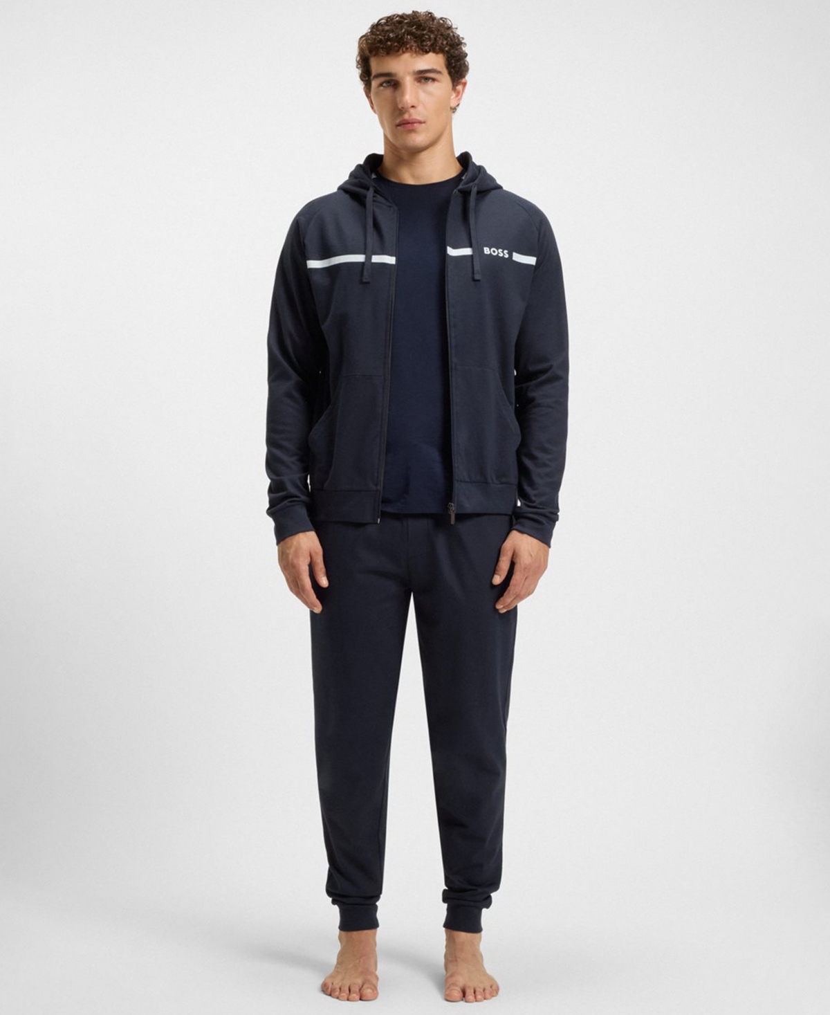 Click here for Boss Mens Authentic Drawstring Waistband Pants - D... prices