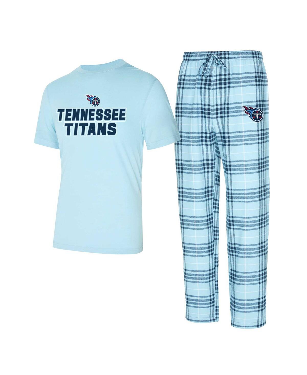 Click here for Concepts Sport Mens 2-Piece Light Blue/Navy Tennes... prices