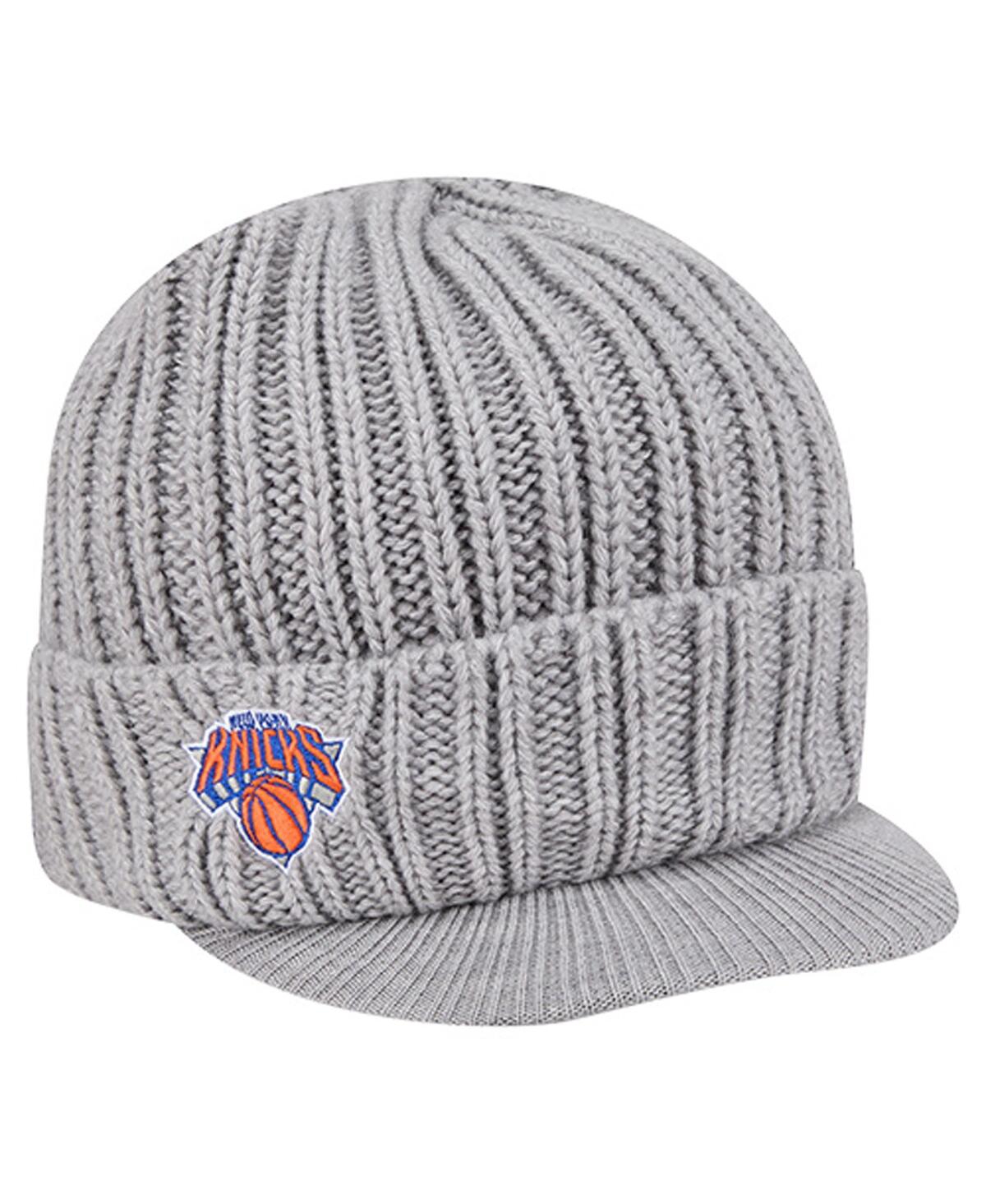 Click here for New Era Mens Heather Gray New York Knicks Cuffed K... prices