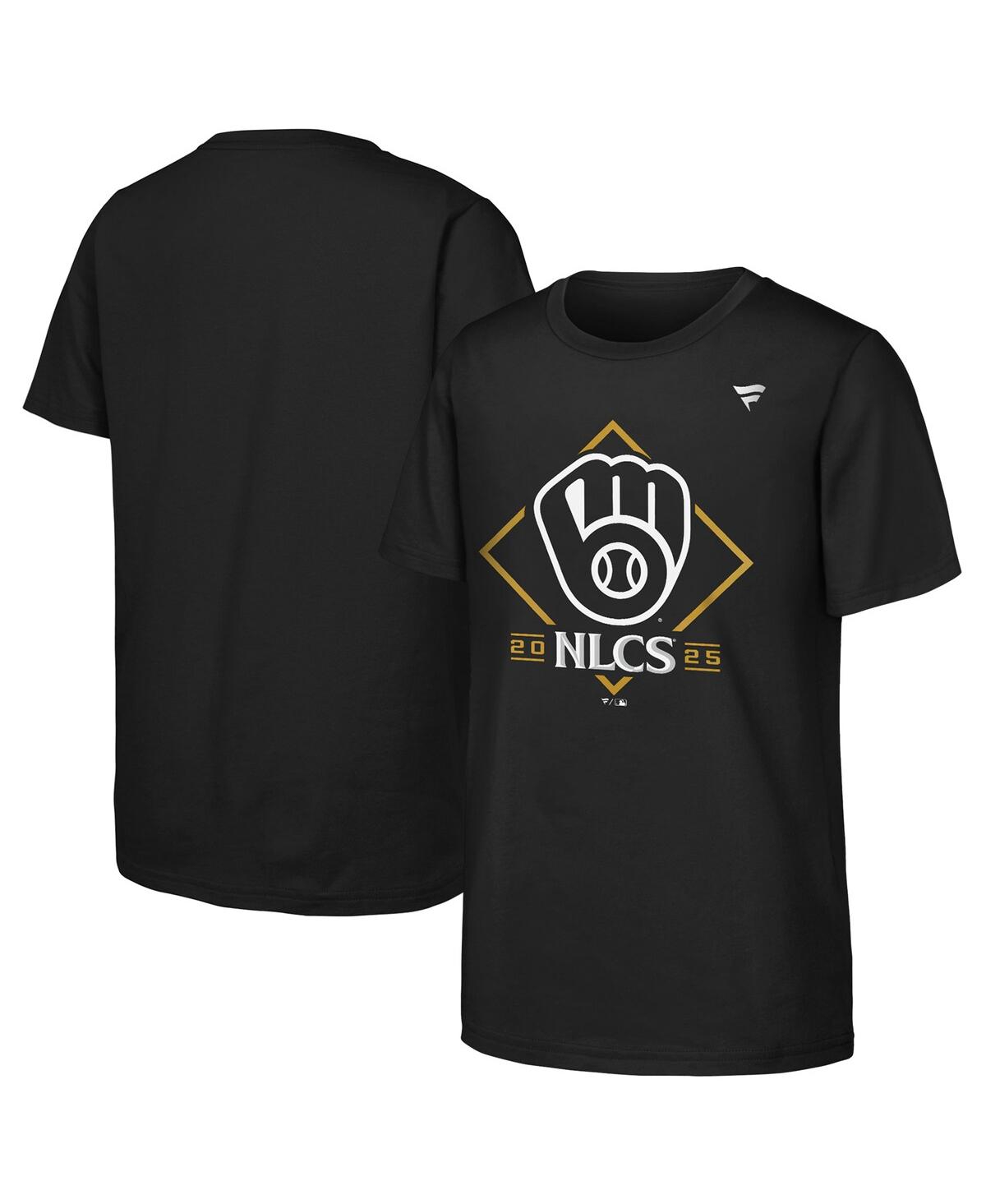 Click here for Fanatics Big Boys and Girls Black Milwaukee Brewer... prices