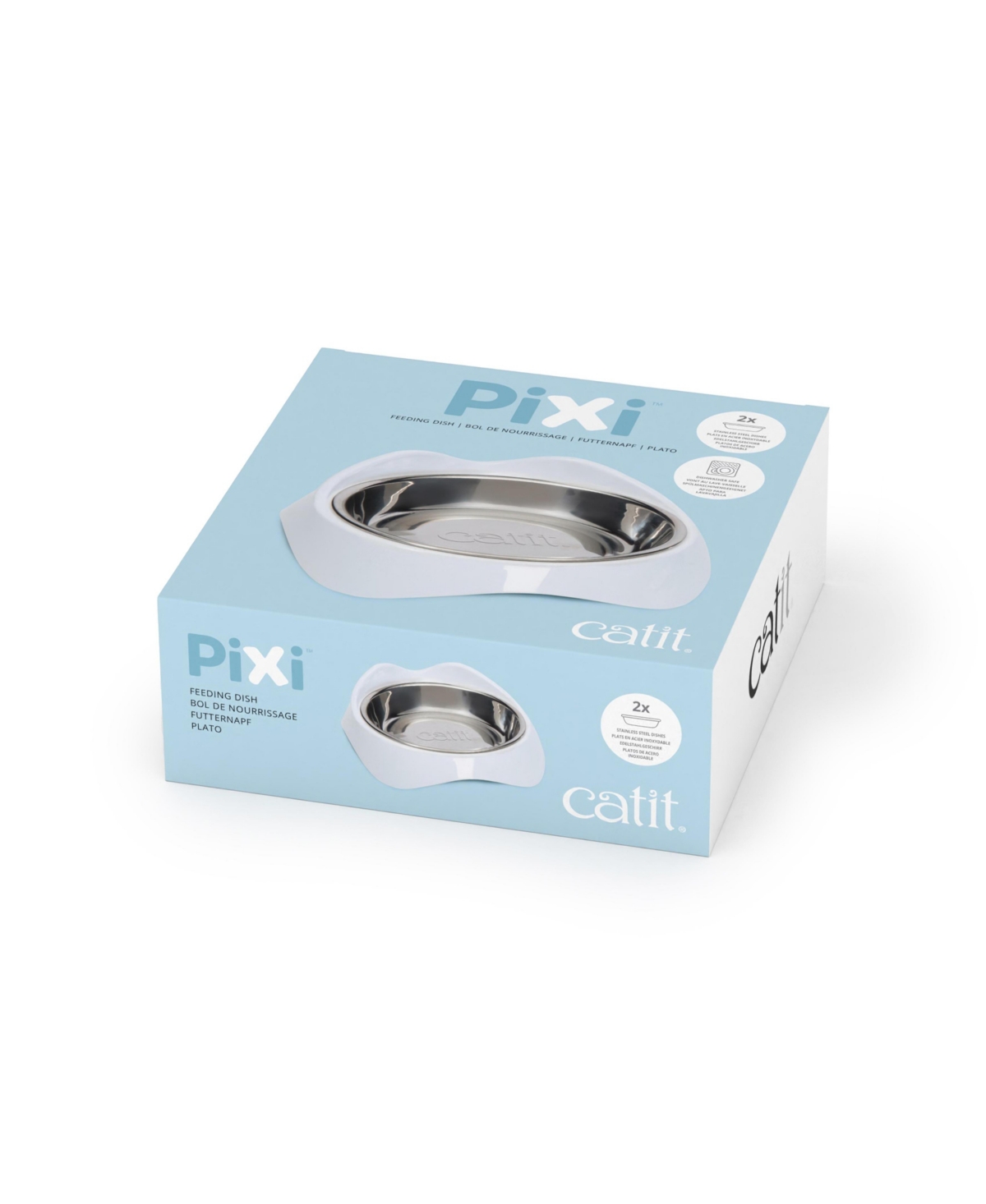 Click here for Catit Pixi Dish White w/extra bowl prices
