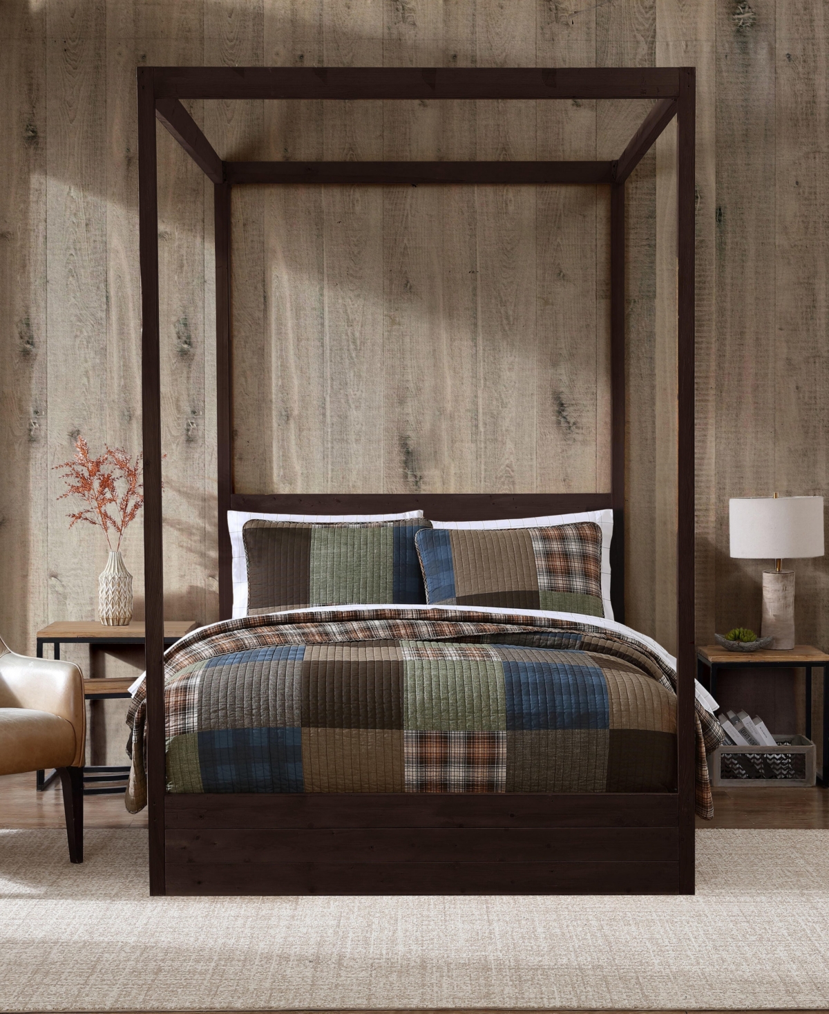 Click here for Eddie Bauer Classic Patchwork Cotton Reversible 2-... prices