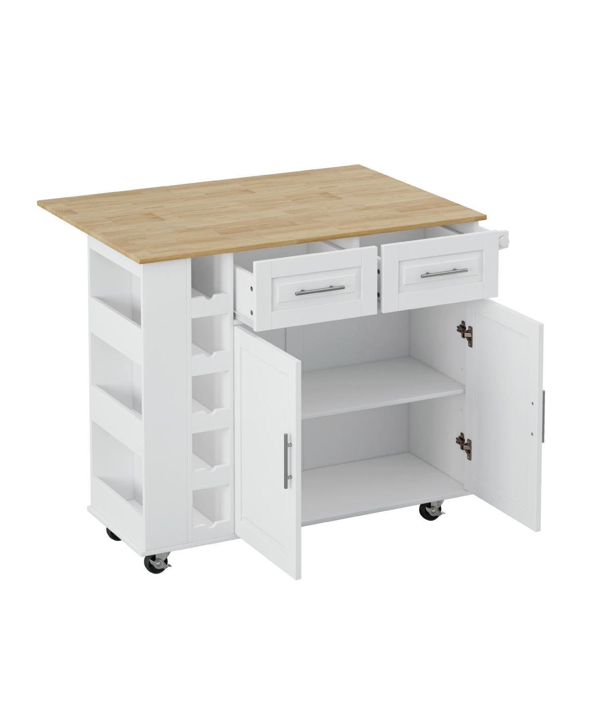 Click here for Casainc Multi-Functional Kitchen Island Cart with... prices