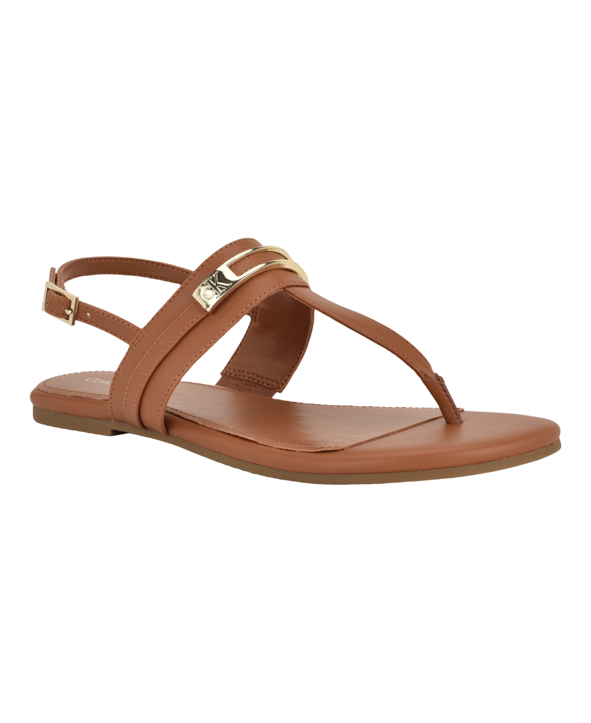 Click here for Calvin Klein Womens Bettia Flat Slingback Sandals... prices