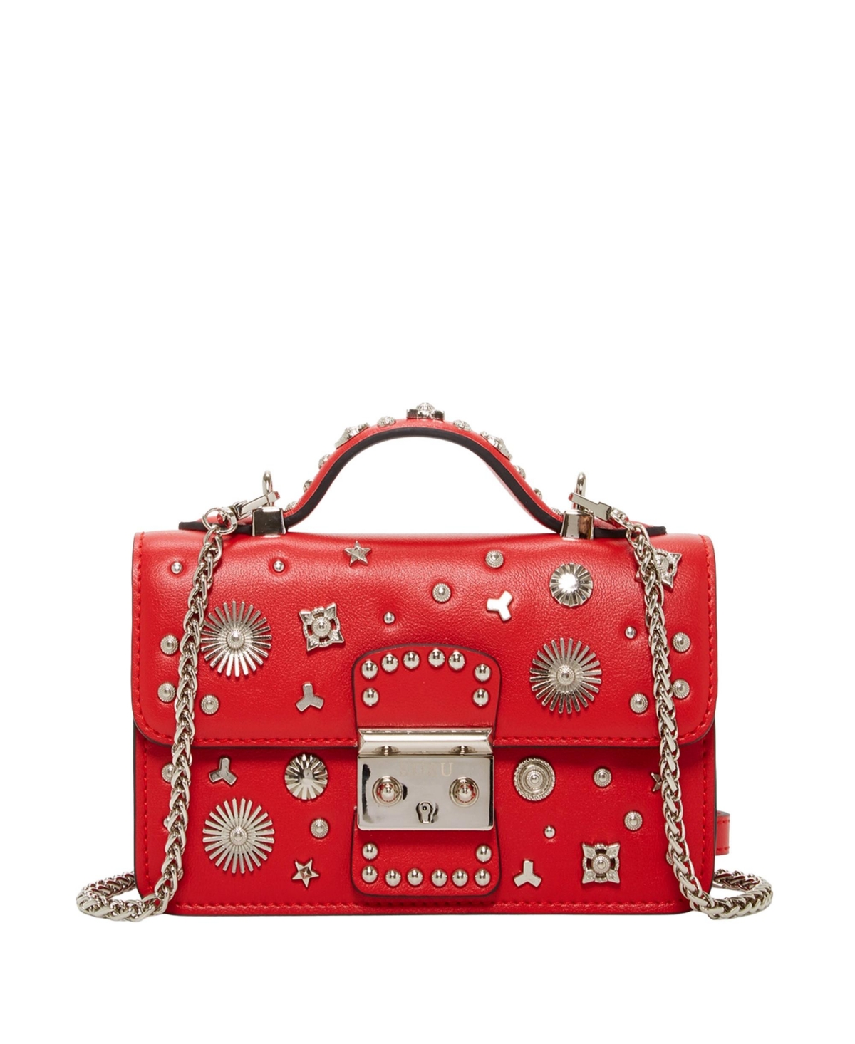 Click here for Susu Small Leather Crossbody Bag Studded Purse Top... prices