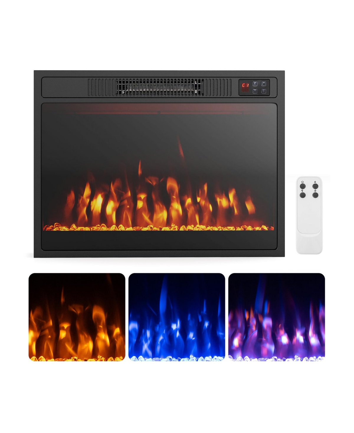 Click here for Sugift 23 Inches 750W/1500W Electric Fireplace Hea... prices