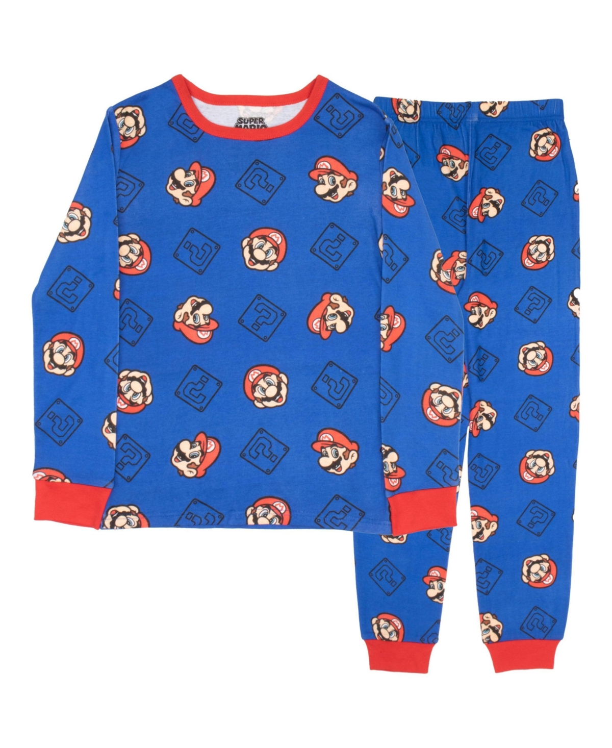 Click here for Mario Boys Long Sleeve Top and Pants 2 Piece Pajam... prices