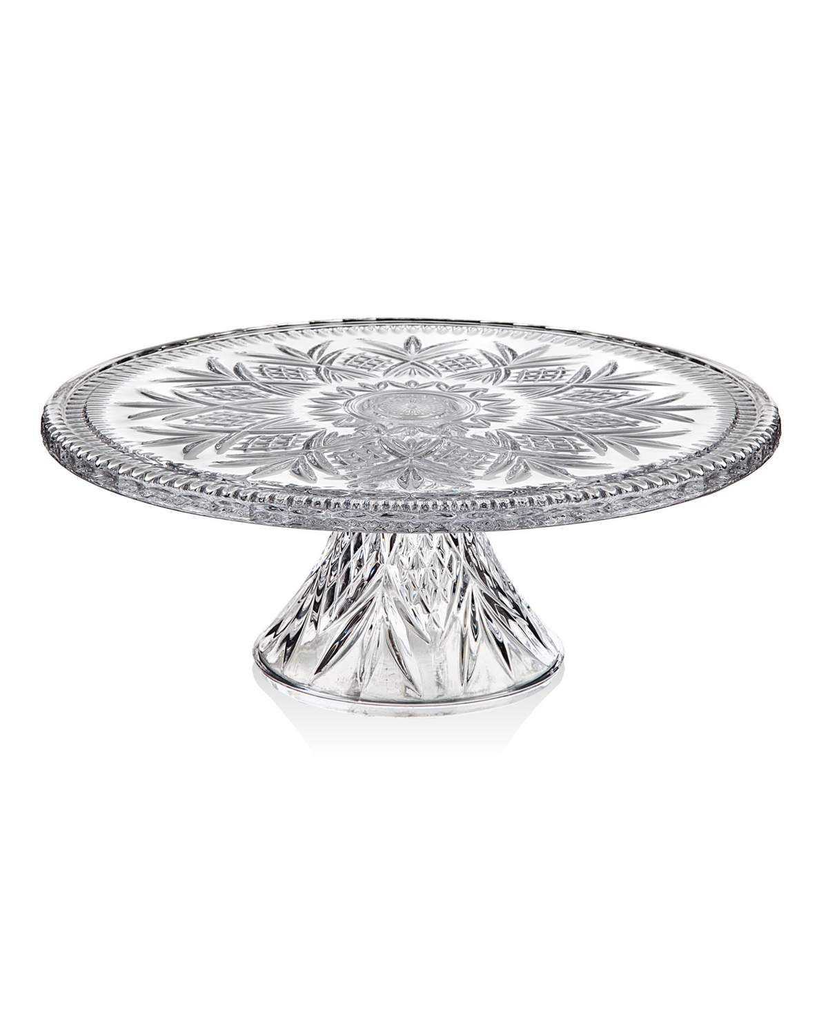 Click here for Godinger Dublin Cake Plate - Clear prices