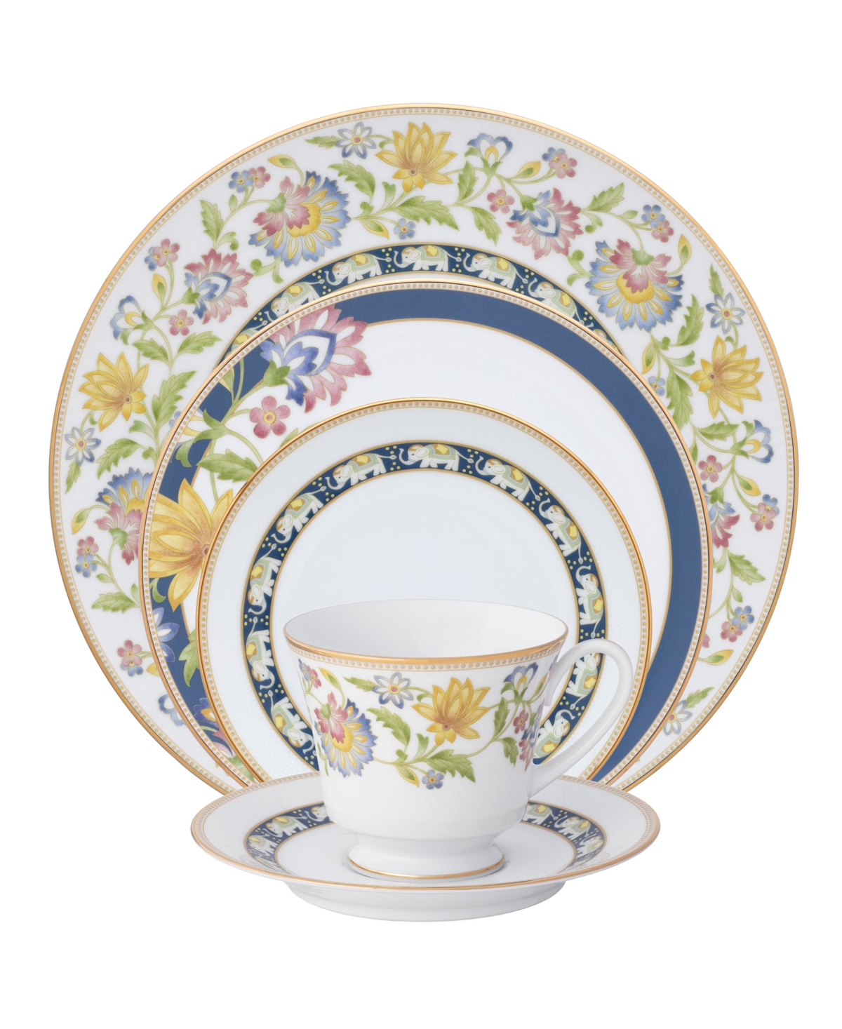 Click here for Noritake Tusker Garden 5-Pc. Place Setting  Servic... prices