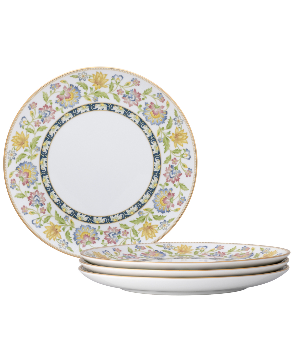 Click here for Noritake Tusker Garden Dinner Plates  Set of 4 - O... prices